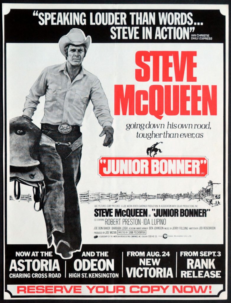 JUNIOR BONNER | Rare Film Posters