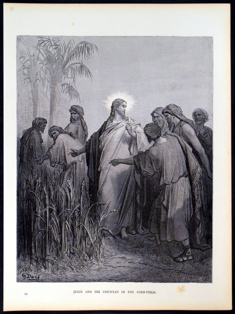 JESUS AND HIS DISCIPLES IN THE CORN-FIELD | Rare Film Posters