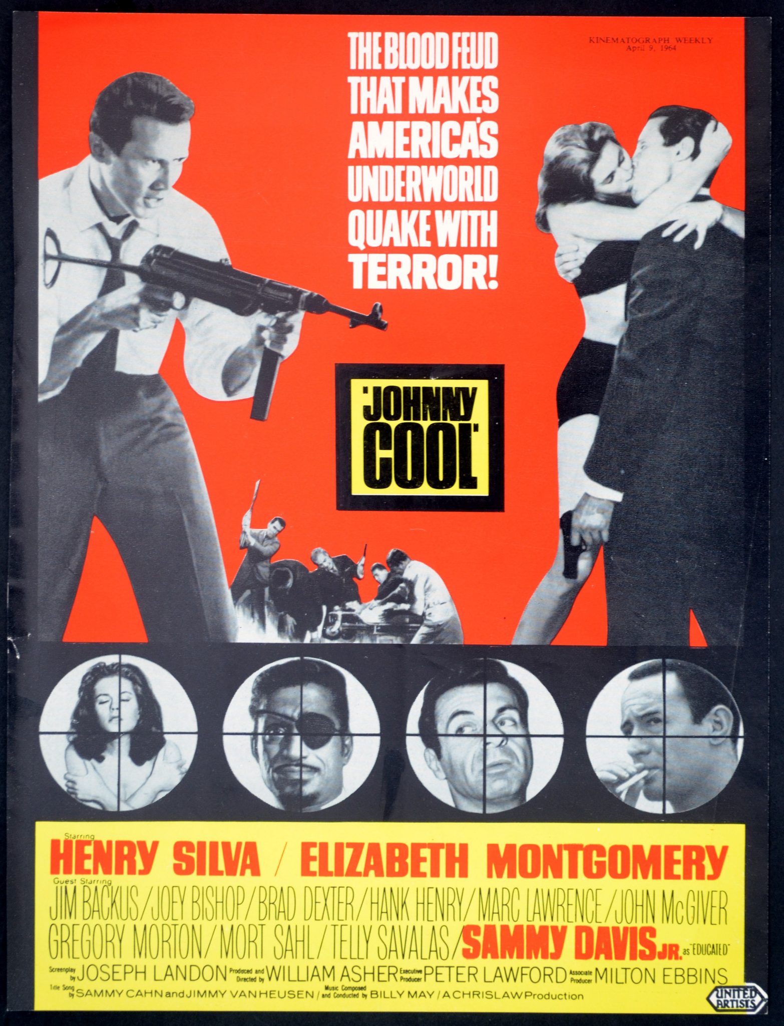 JOHNNY COOL | Rare Film Posters
