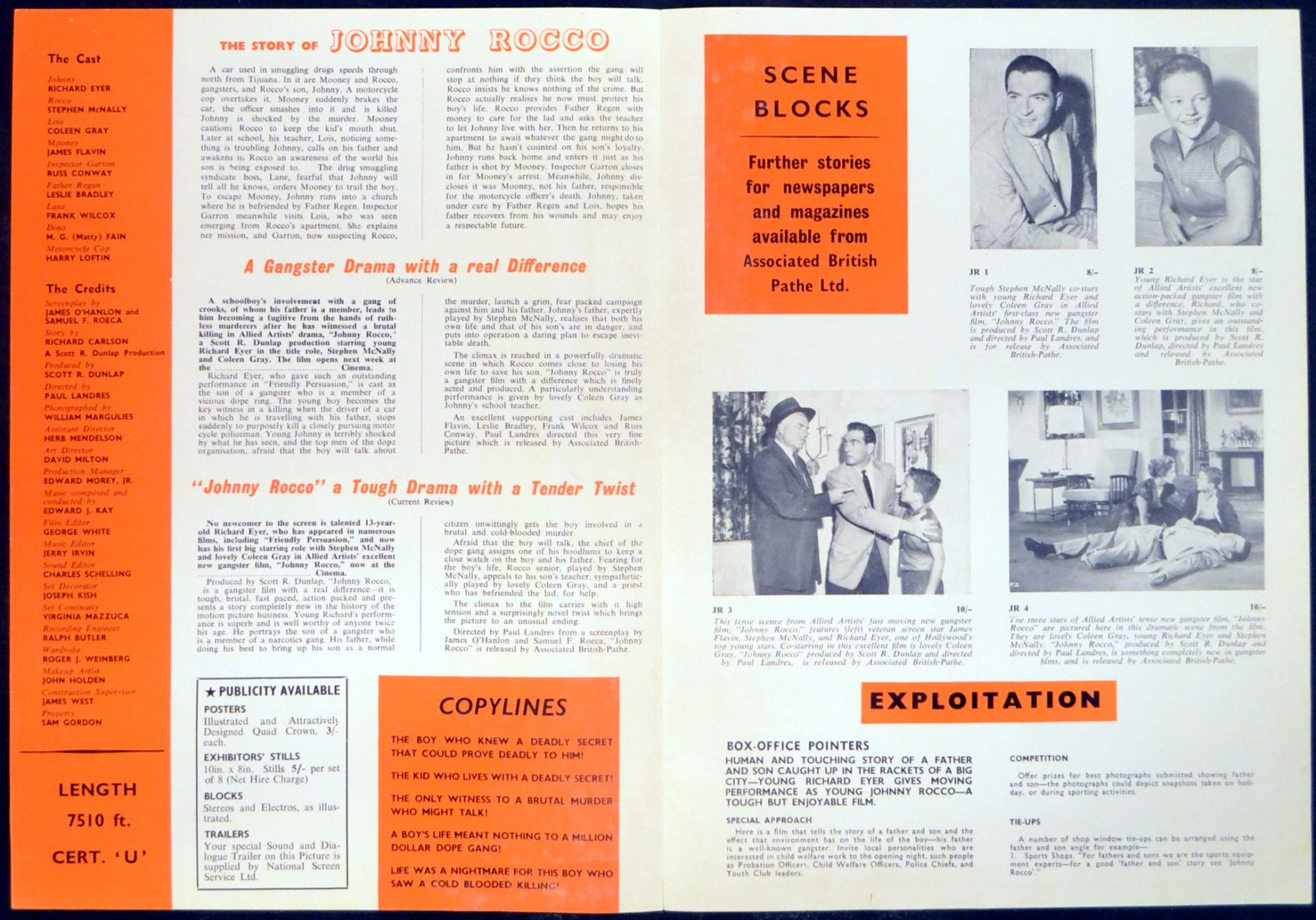 JOHNNY ROCCO | Rare Film Posters