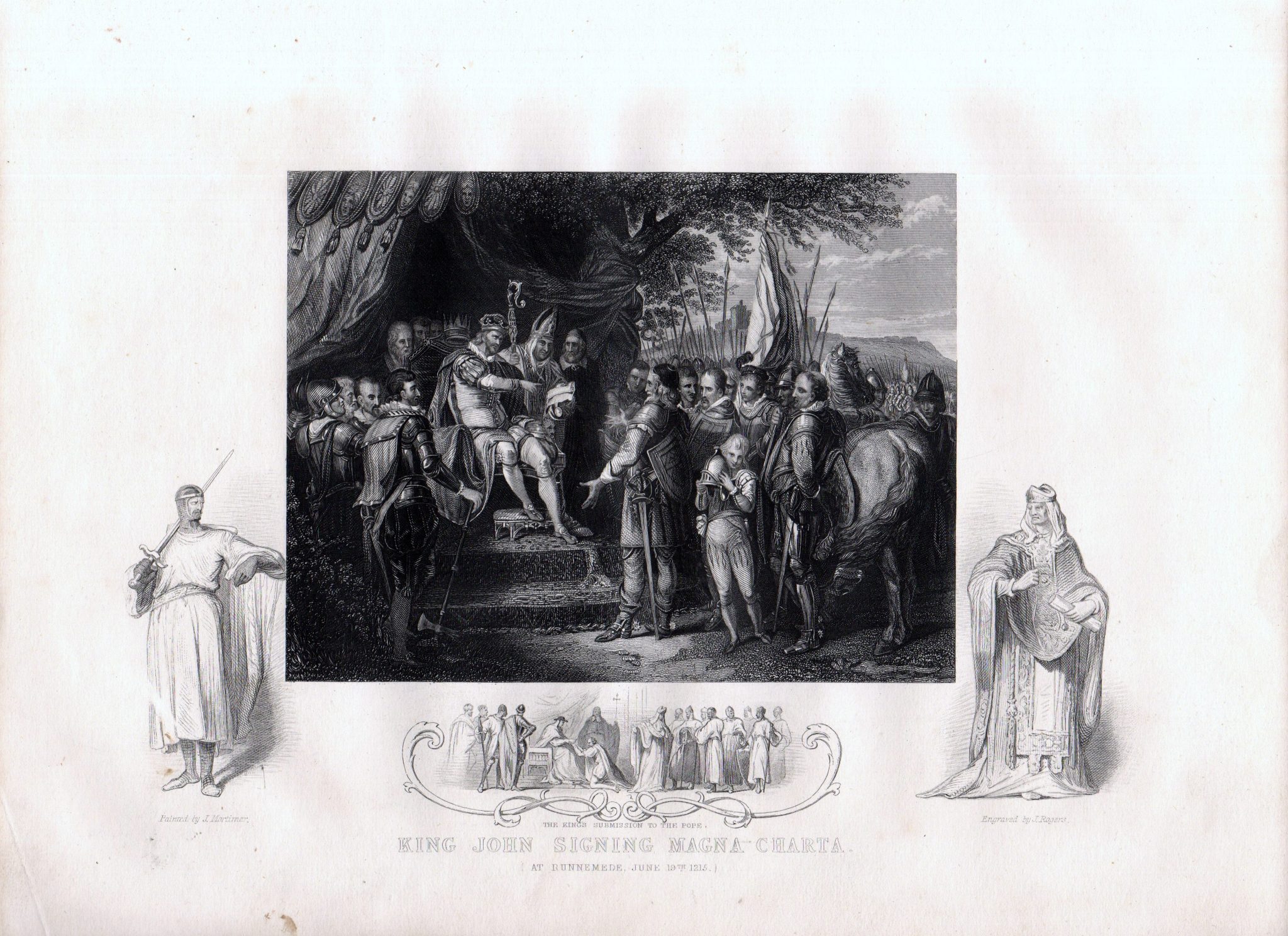 KING JOHN SIGNING MAGNA CARTA | Rare Film Posters