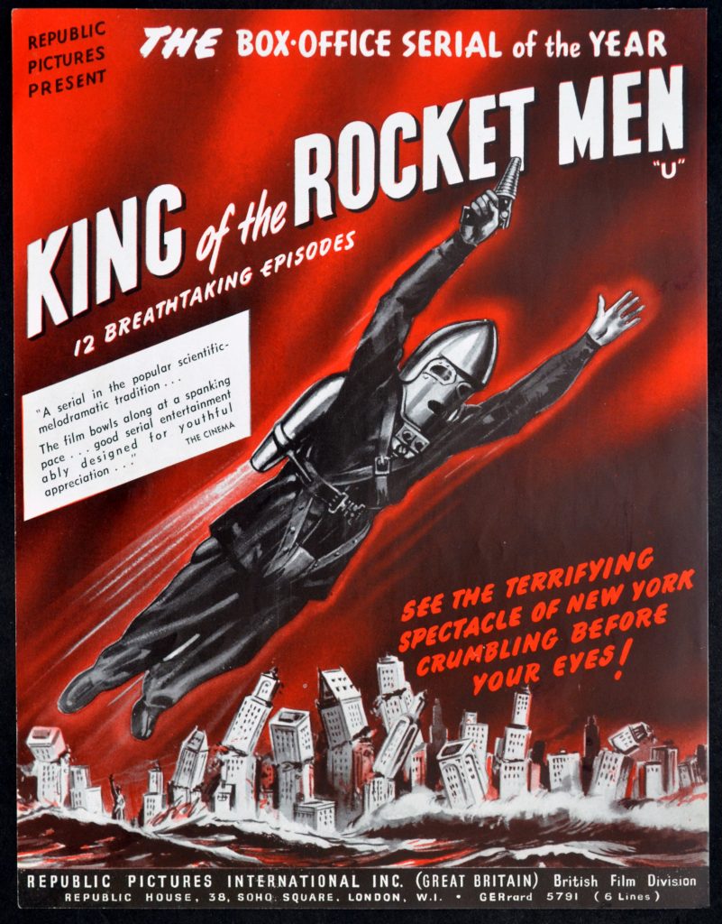 KING OF THE ROCKET MEN | Rare Film Posters