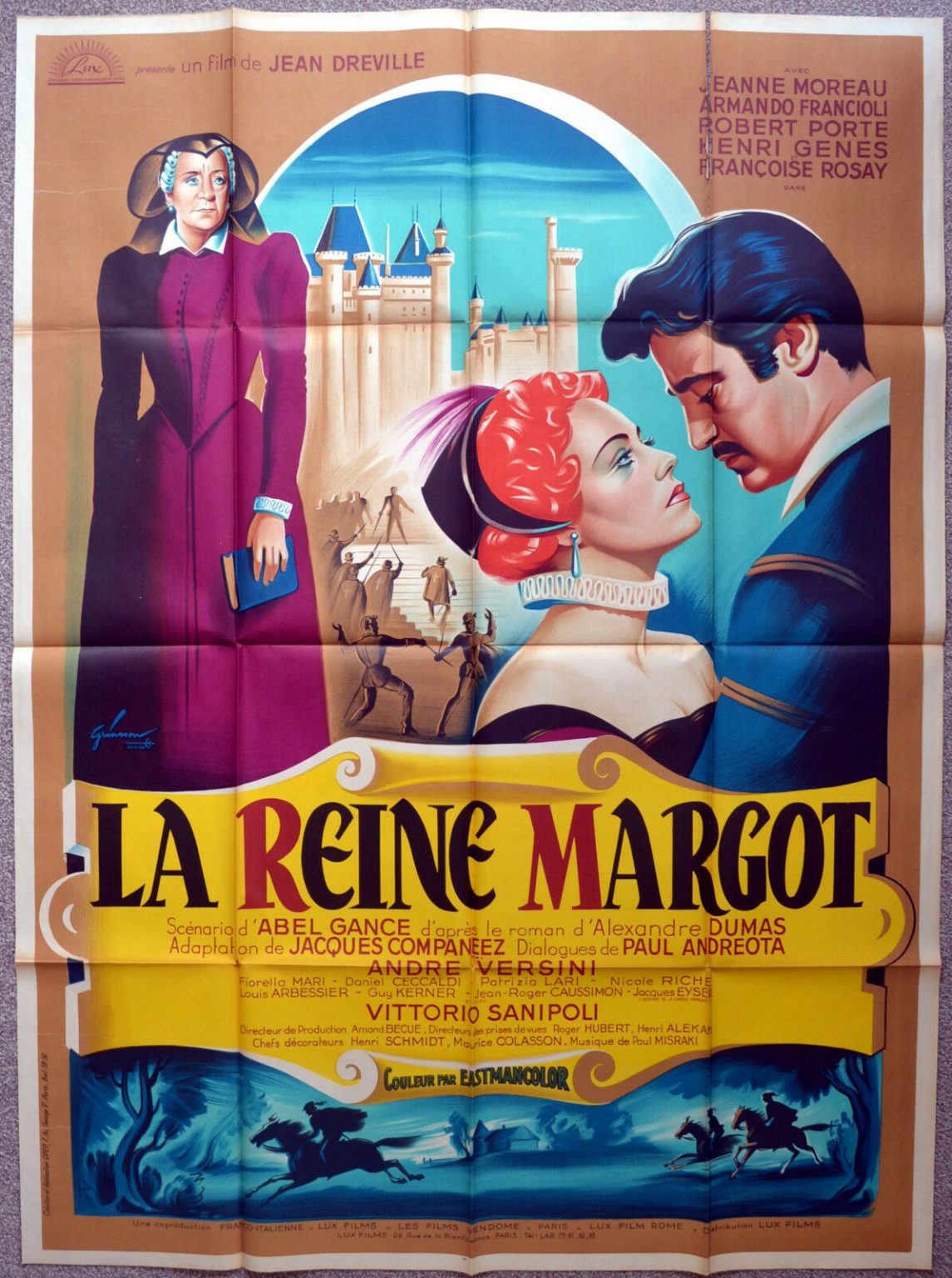 LA REINE MARGOT | French Boris Grinsson Film Poster