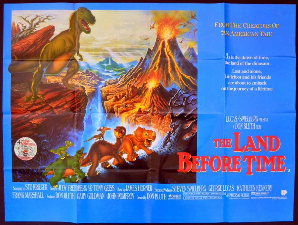 LAND BEFORE TIME | Rare Film Posters
