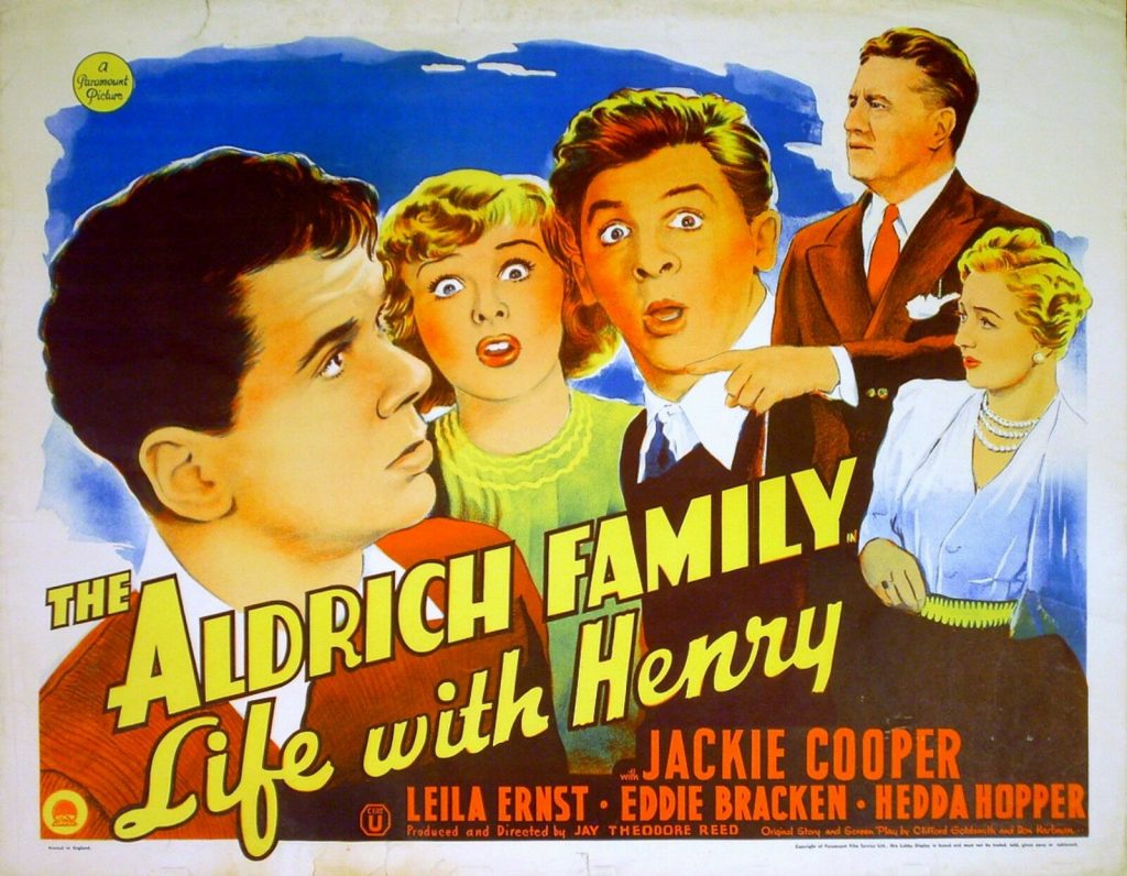 LIFE WITH HENRY | British 22 inch x 28 inch Half-Sheet Film Poster