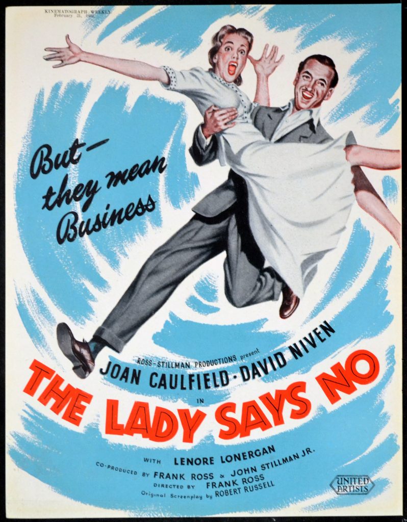 LADY SAYS NO | Rare Film Posters