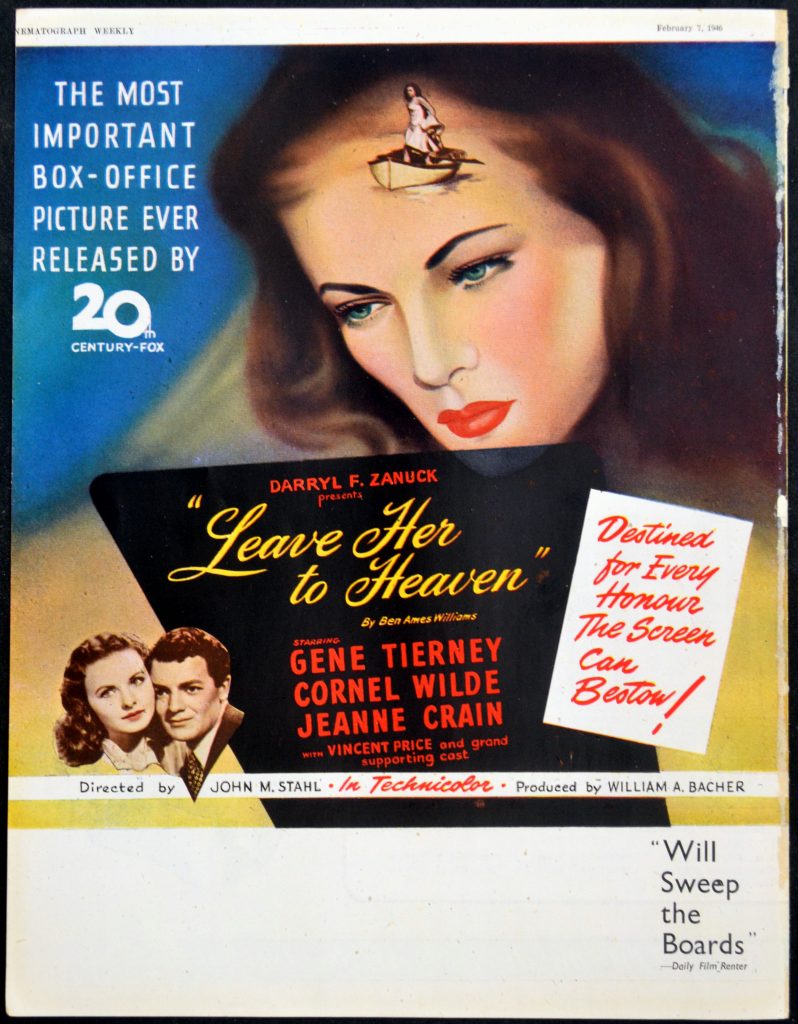 LEAVE HER TO HEAVEN | Rare Film Posters