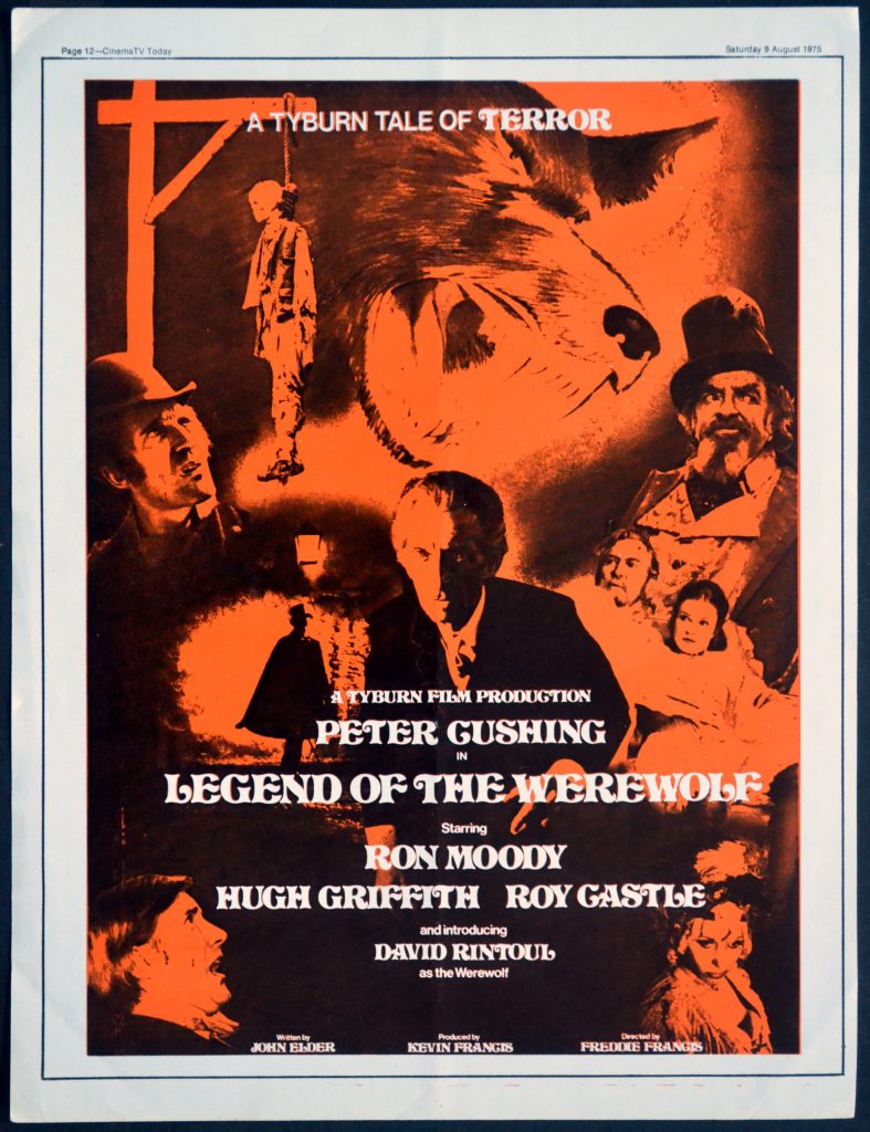 LEGEND OF THE WEREWOLF | Rare Film Posters