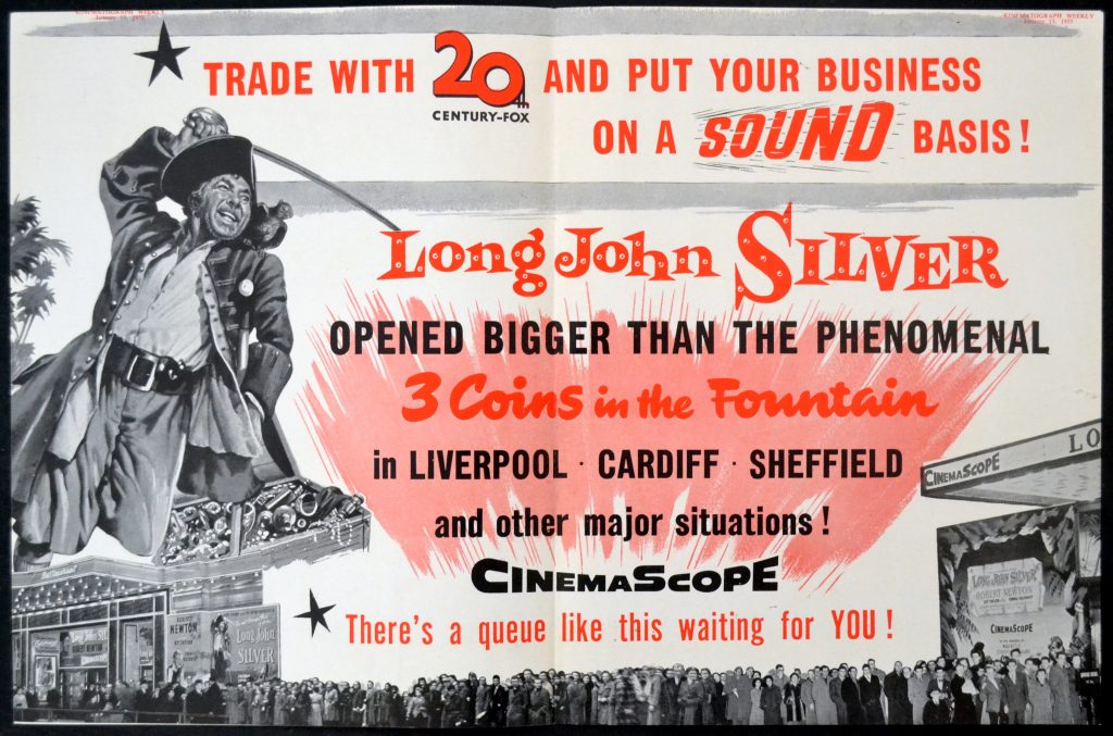 LONG JOHN SILVER | Rare Film Posters