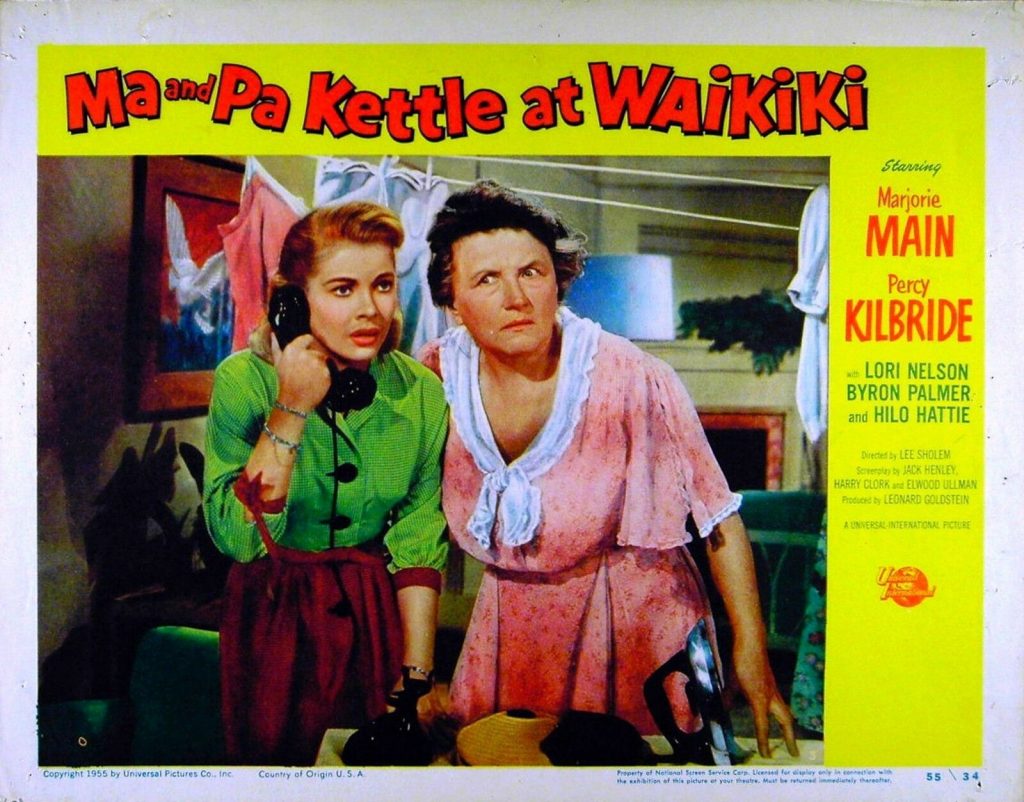 MA AND PA KETTLE AT WAIKIKI | Rare Film Posters