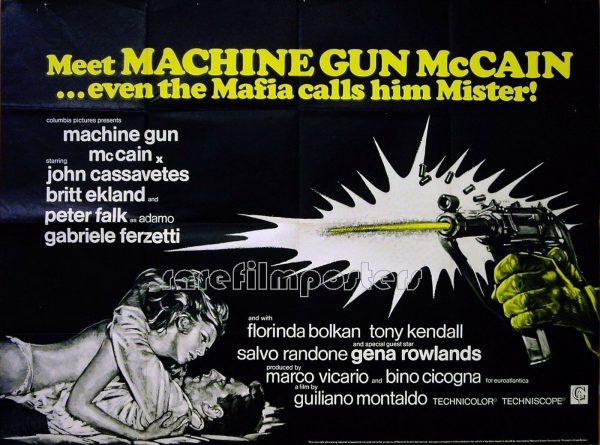 MACHINE GUN MCCAIN | Rare Film Posters