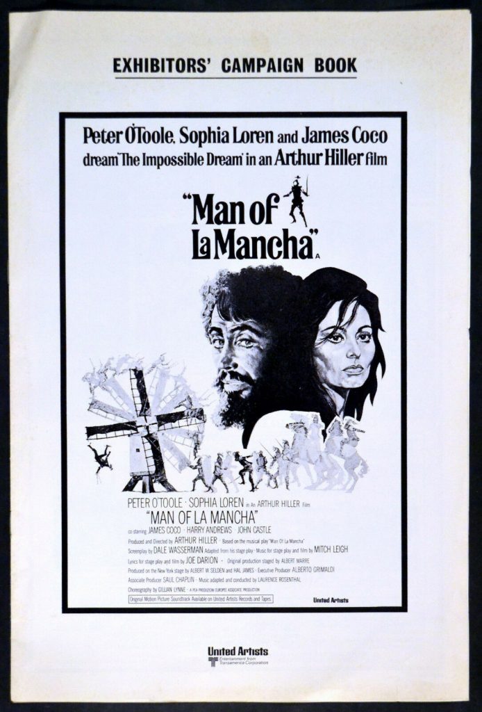 MAN OF LA MANCHA | Rare Film Posters