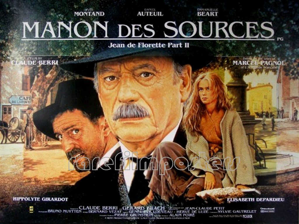 MANON DES SOURCES | Rare Film Posters