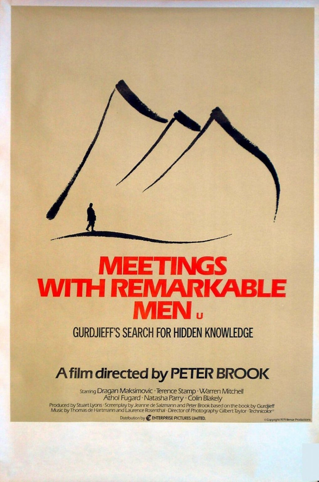 MEETINGS WITH REMARKABLE MEN | Rare Film Posters