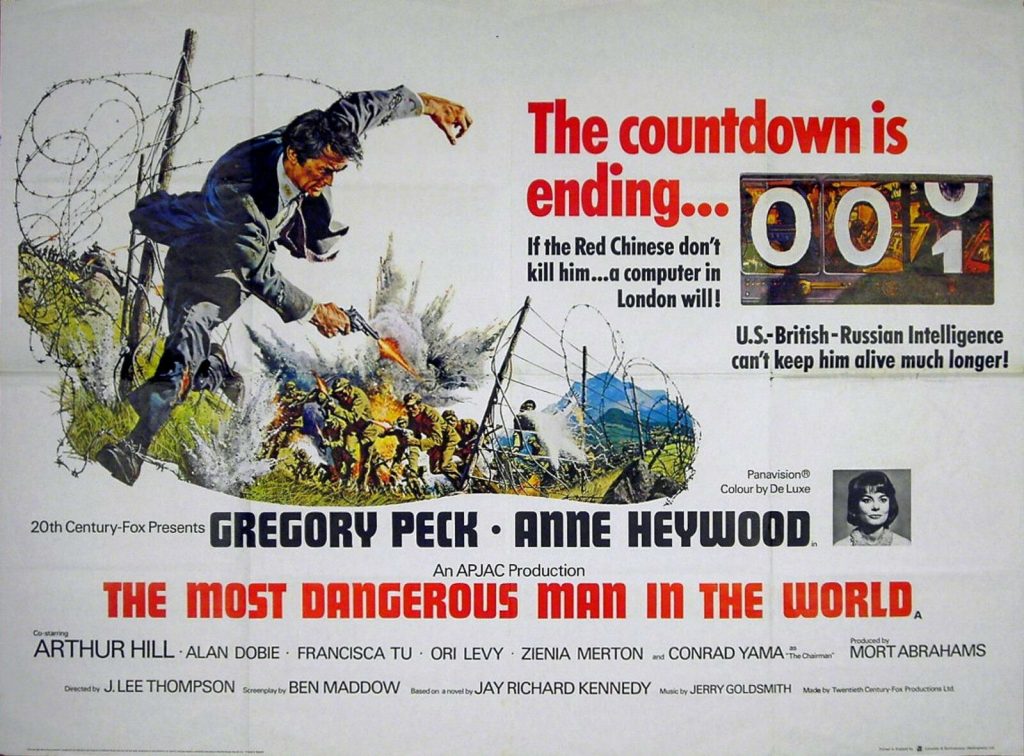 MOST DANGEROUS MAN IN THE WORLD | British Quad Poster