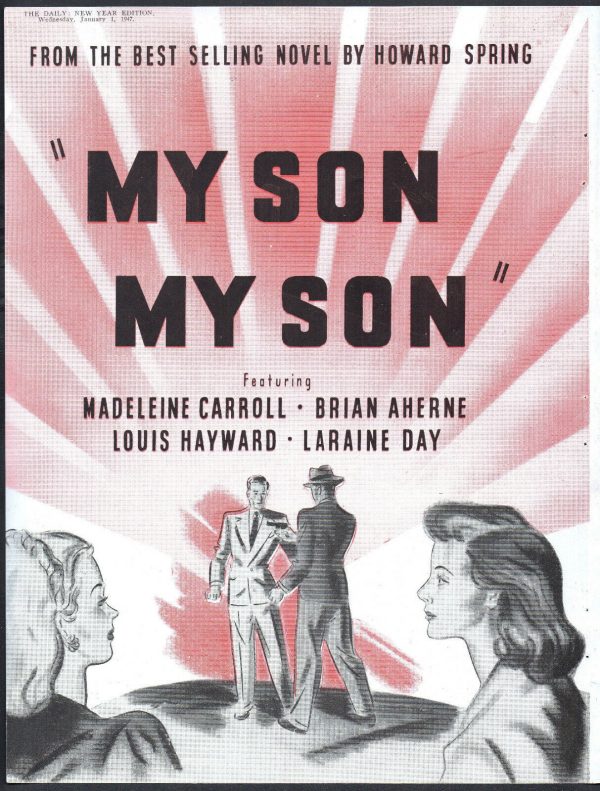 MY SON, MY SON | Rare Film Posters