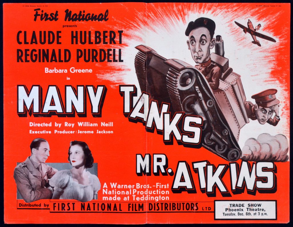 MANY TANKS MR. ATKINS | Rare Film Posters