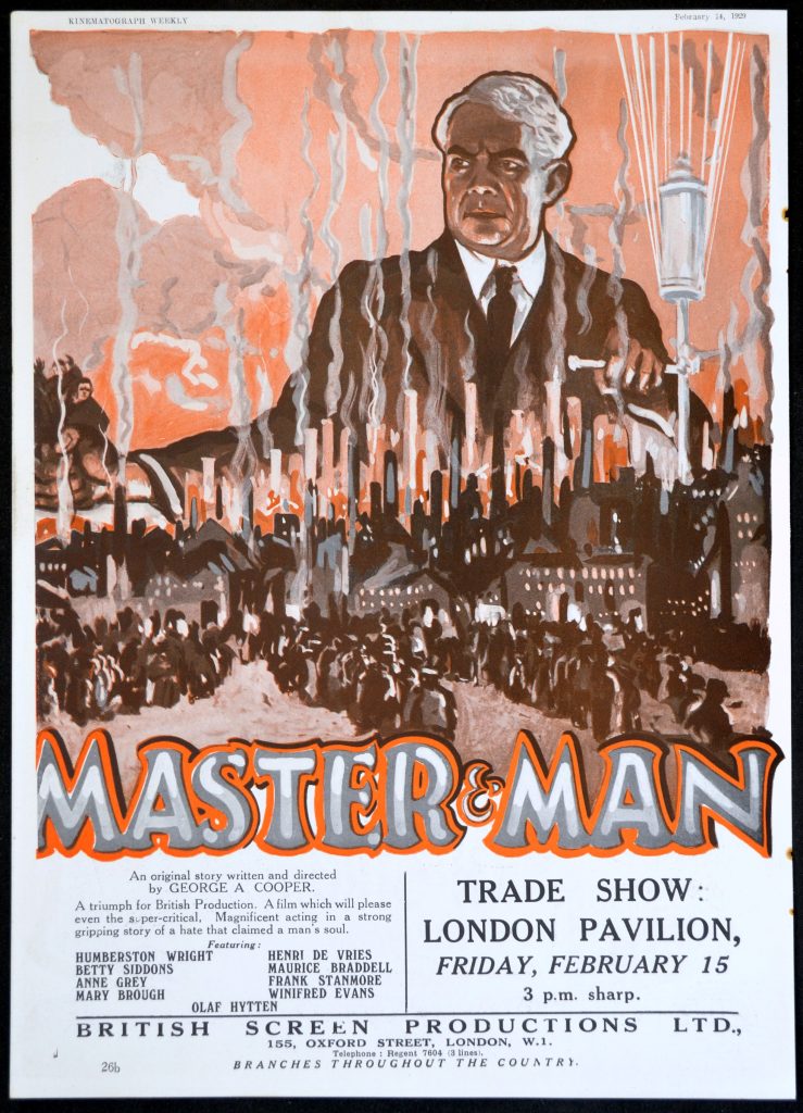 MASTER AND MAN | Rare Film Posters