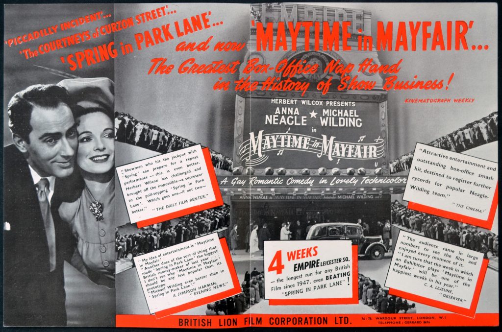MAYTIME IN MAYFAIR | Rare Film Posters