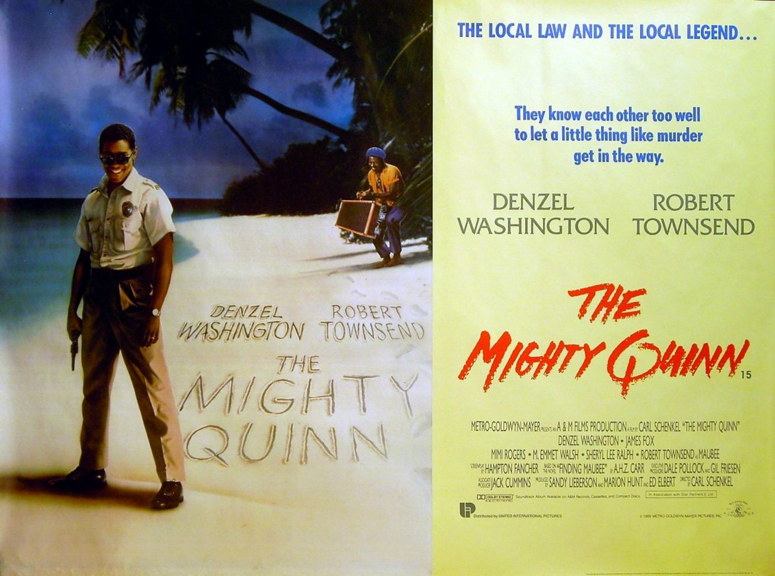 MIGHTY QUINN | Rare Film Posters