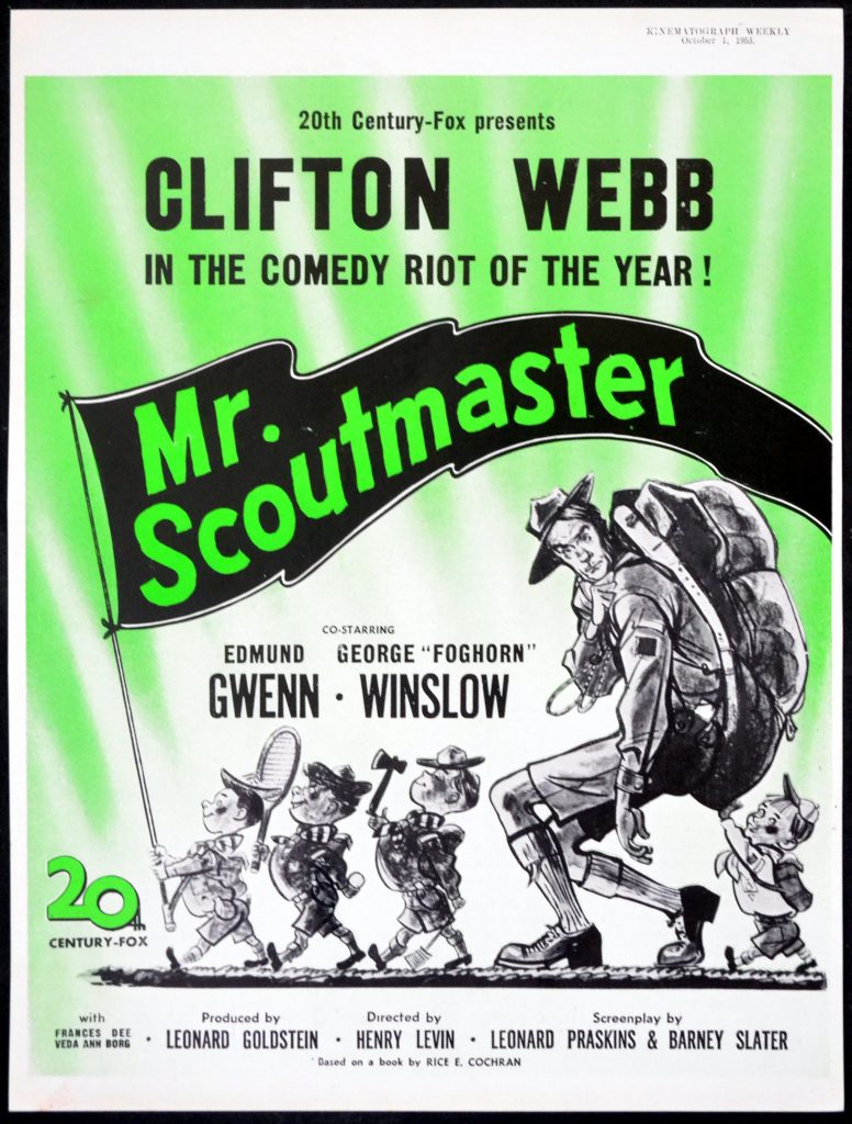 MR. SCOUTMASTER | Rare Film Posters
