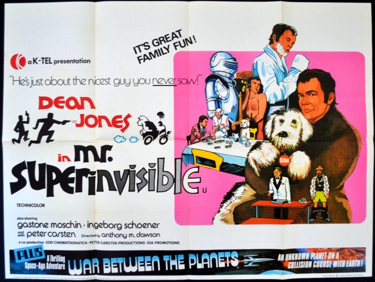 MR. SUPERINVISIBLE | Rare Film Posters