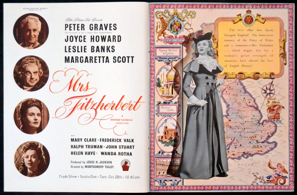 MRS FITZHERBERT | Rare Film Posters