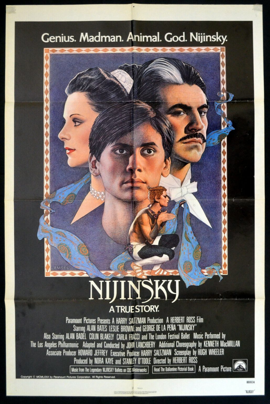 NIJINSKY | Rare Film Posters