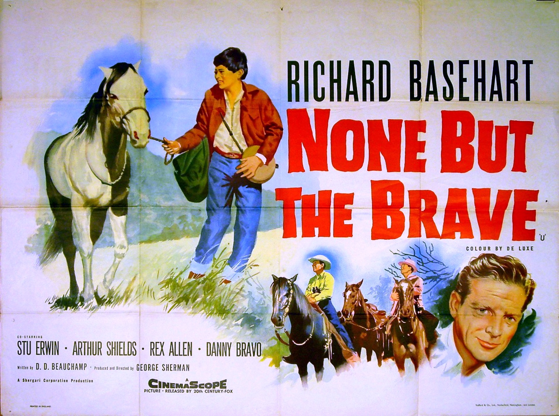 NONE BUT THE BRAVE Rare Film Posters