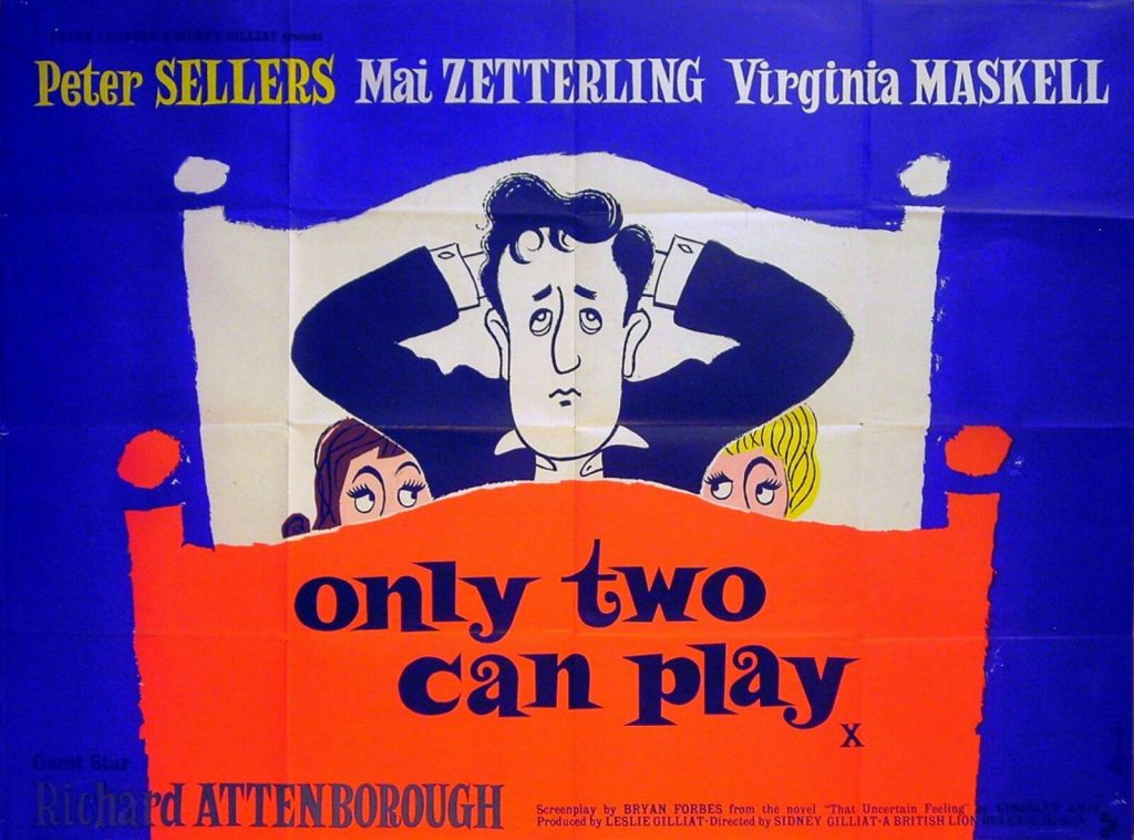 ONLY TWO CAN PLAY | Rare Film Posters