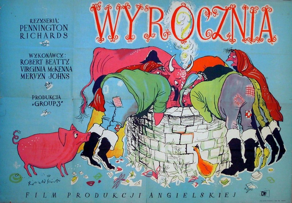 ORACLE | Polish 24 inch x 36 inch Ronald Searle Poster