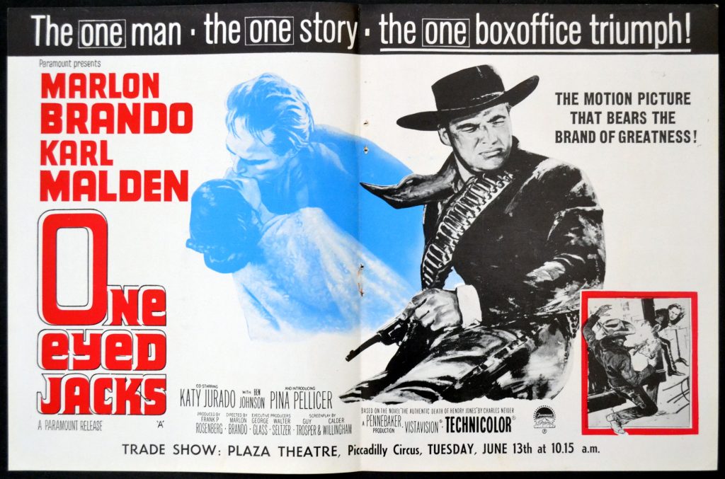 ONE-EYED JACKS | Rare Film Posters