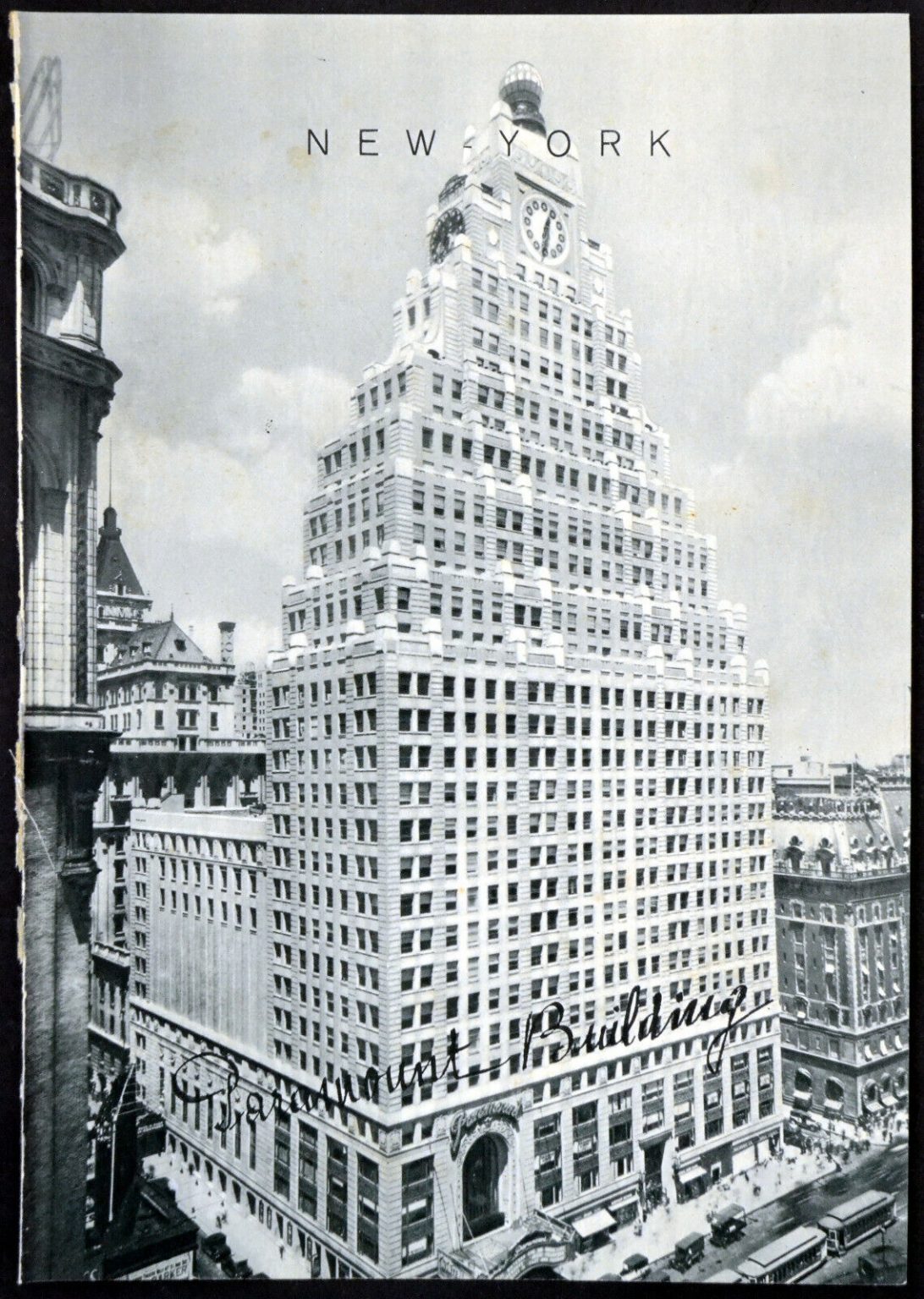 PARAMOUNT BUILDING NEW YORK | Rare Film Posters