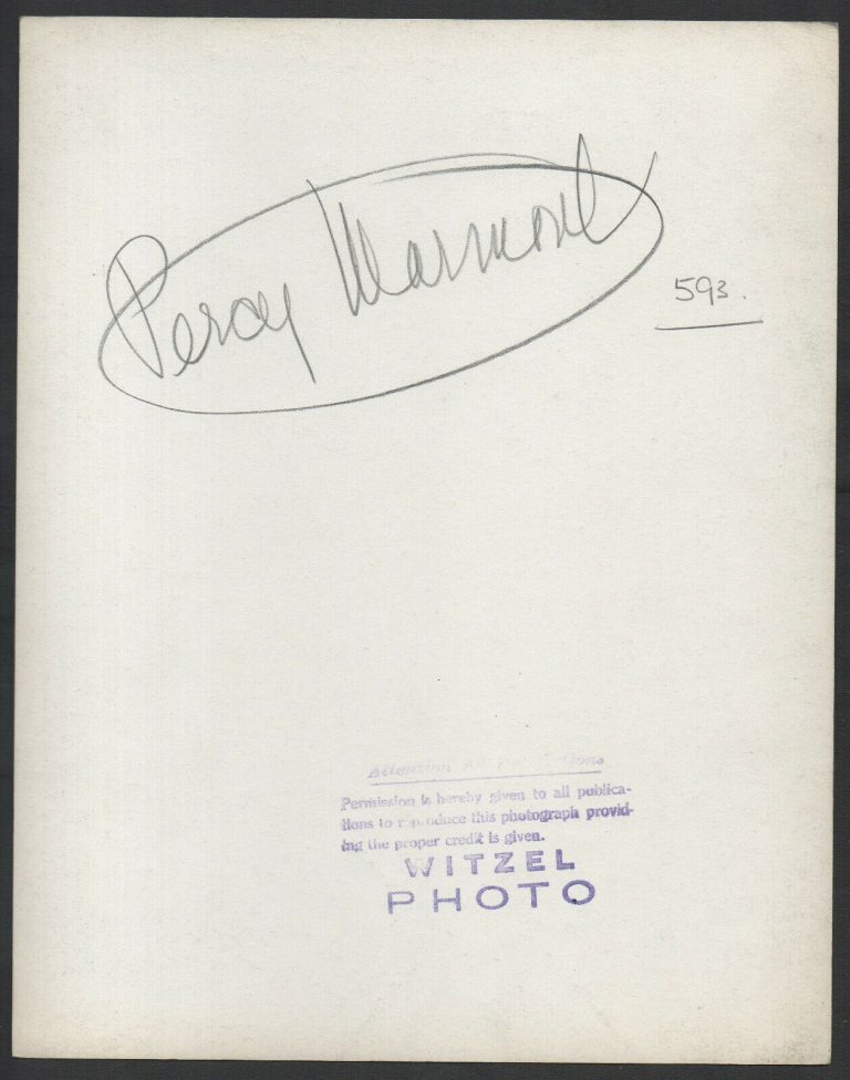 PERCY MARMONT | Rare Film Posters