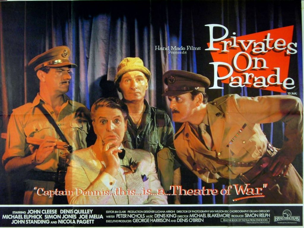PRIVATES ON PARADE | Rare Film Posters