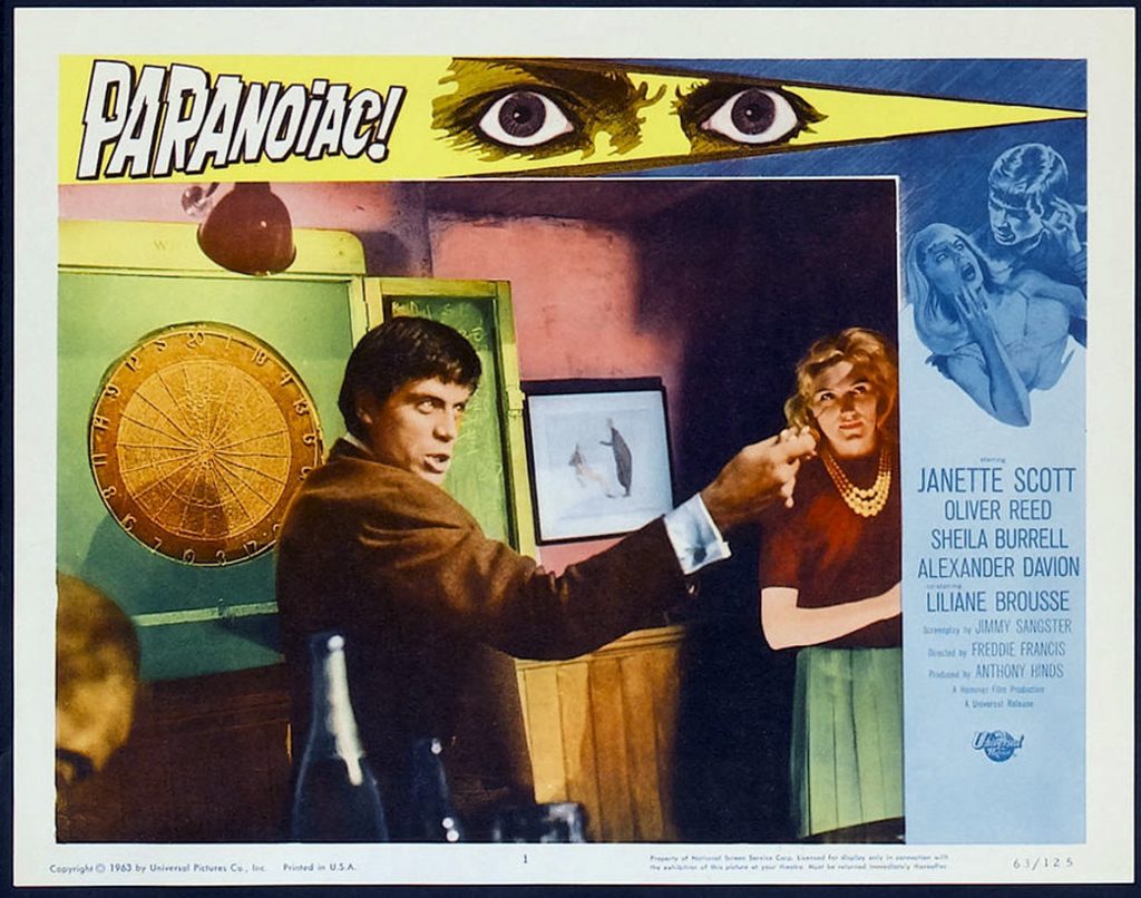 PARANOIAC | Rare Film Posters