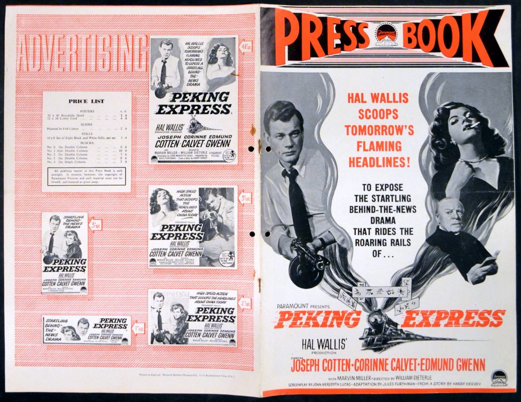 PEKING EXPRESS | Rare Film Posters