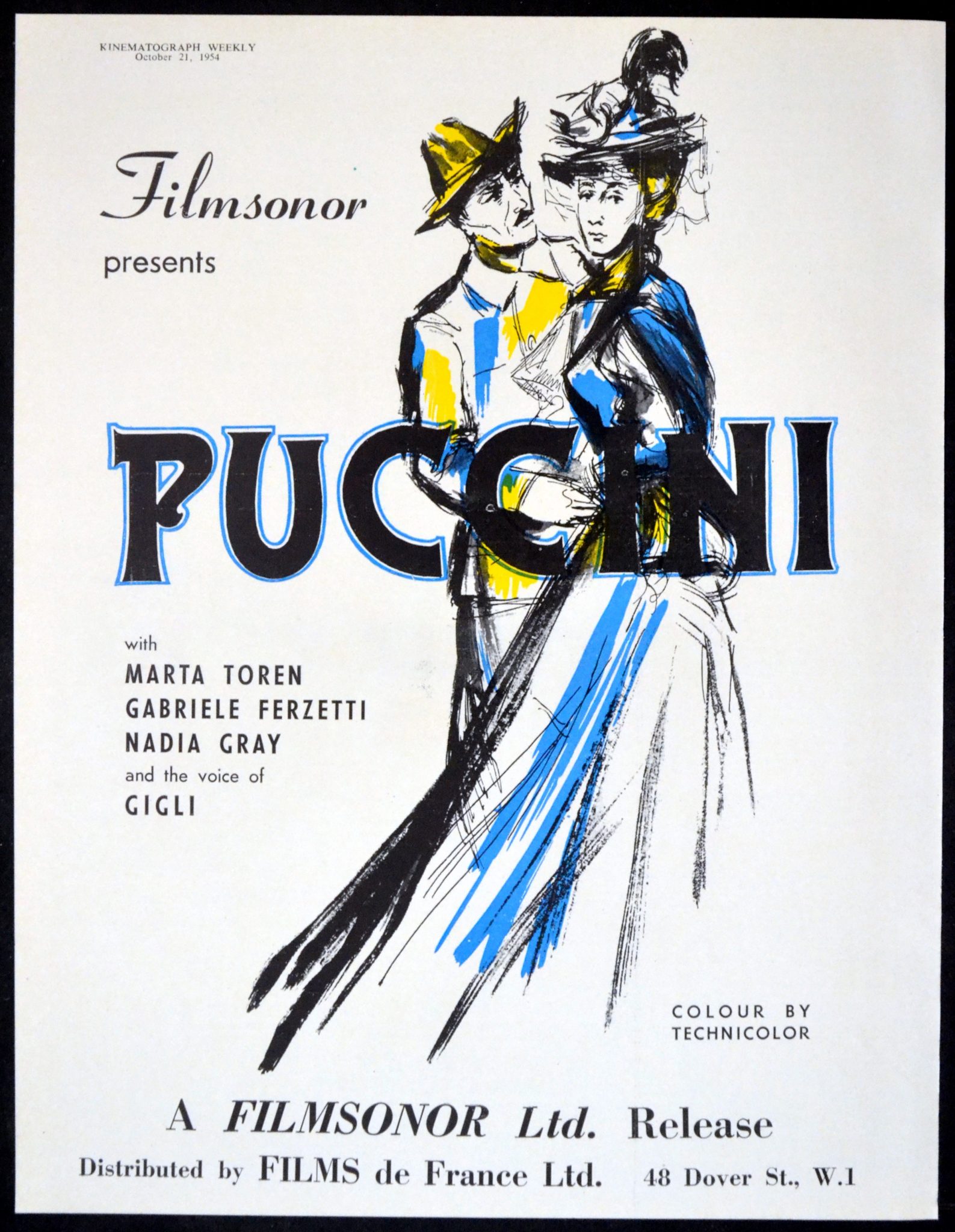 PUCCINI | Rare Film Posters