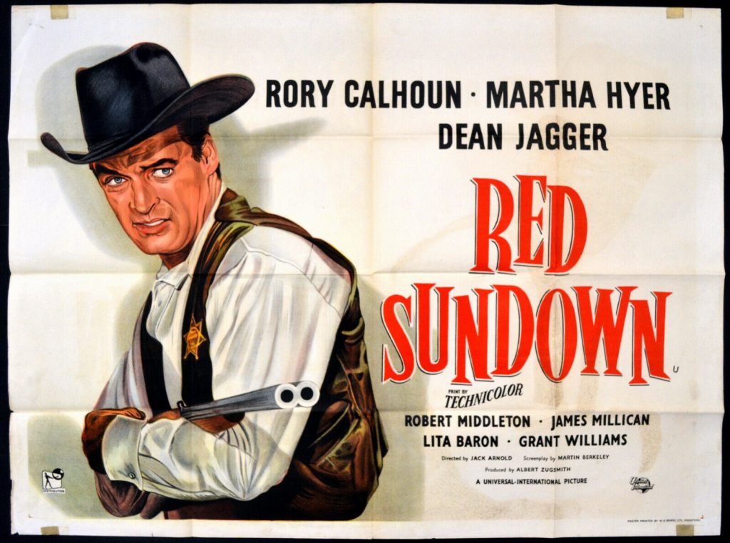 RED SUNDOWN | Rare Film Posters