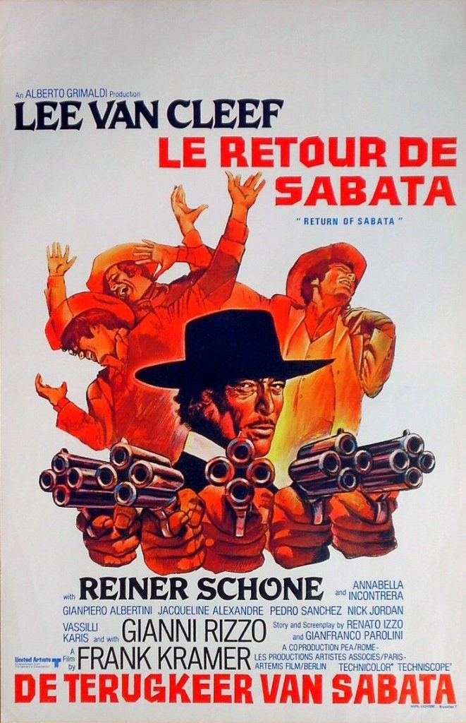 RETURN OF SABATA | Rare Film Posters