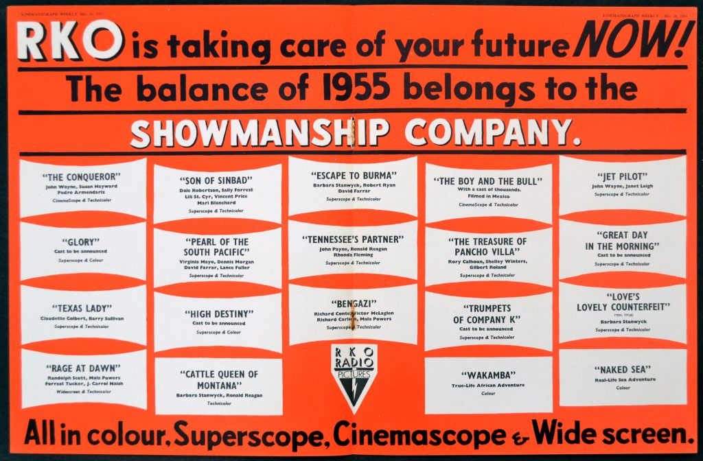 RKO PICTURES 1955 | Rare Film Posters