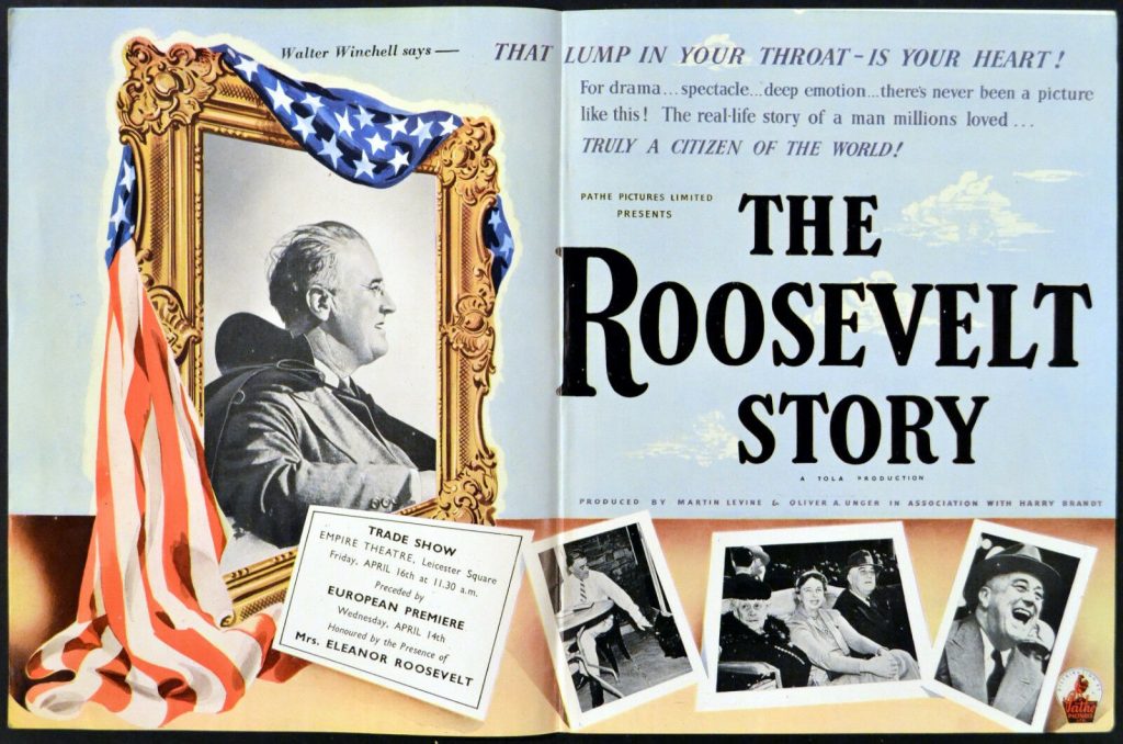 ROOSEVELT STORY | Rare Film Posters
