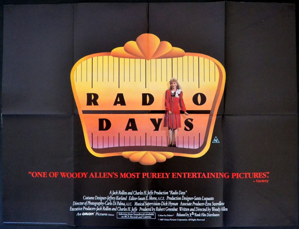 RADIO DAYS | Rare Film Posters