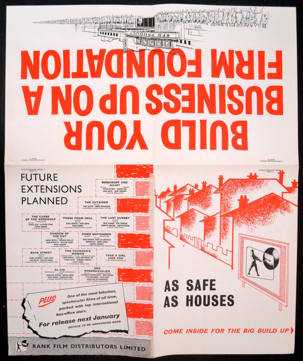 RANK FILM DISTRIBUTORS | Rare Film Posters