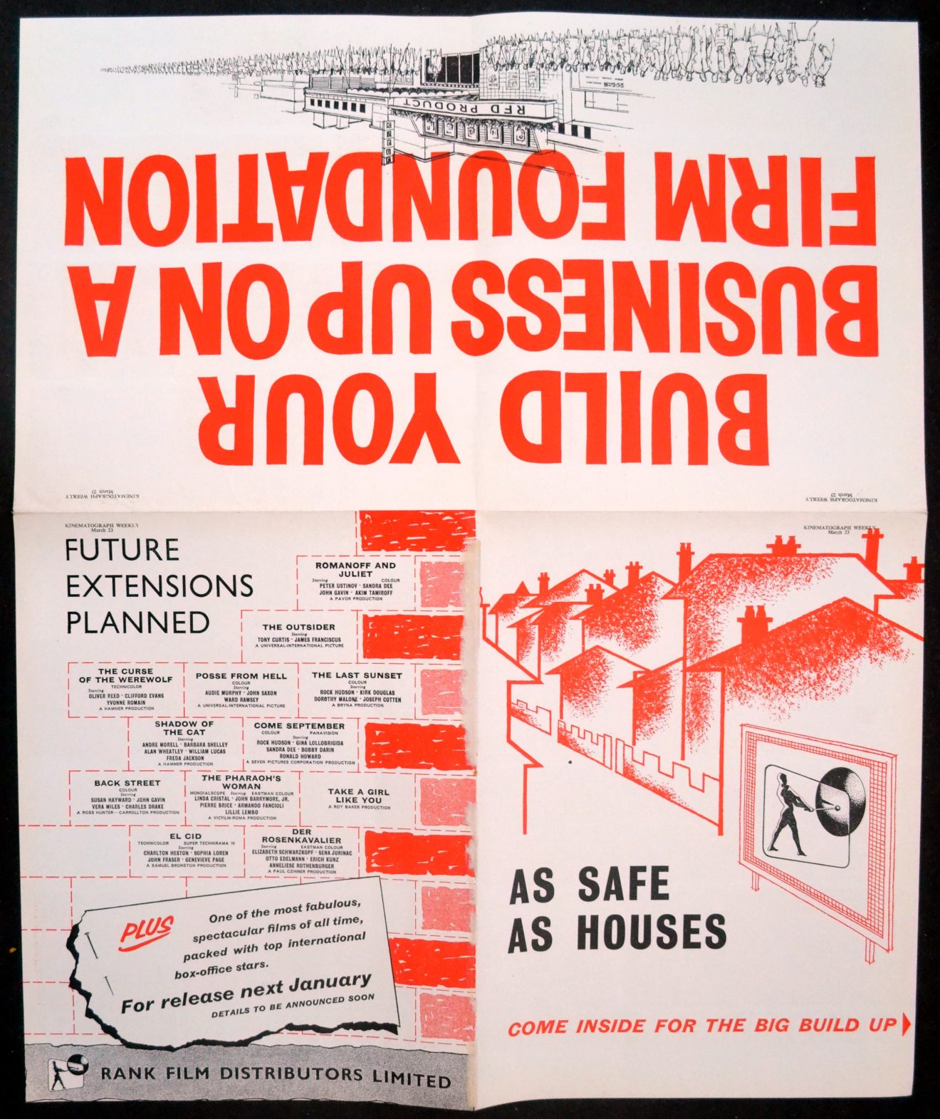 RANK FILM DISTRIBUTORS | Rare Film Posters