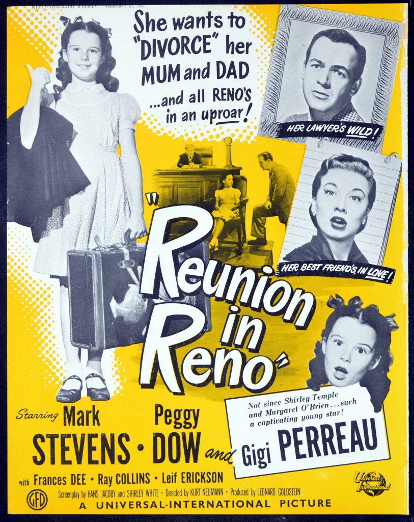 REUNION IN RENO | Rare Film Posters