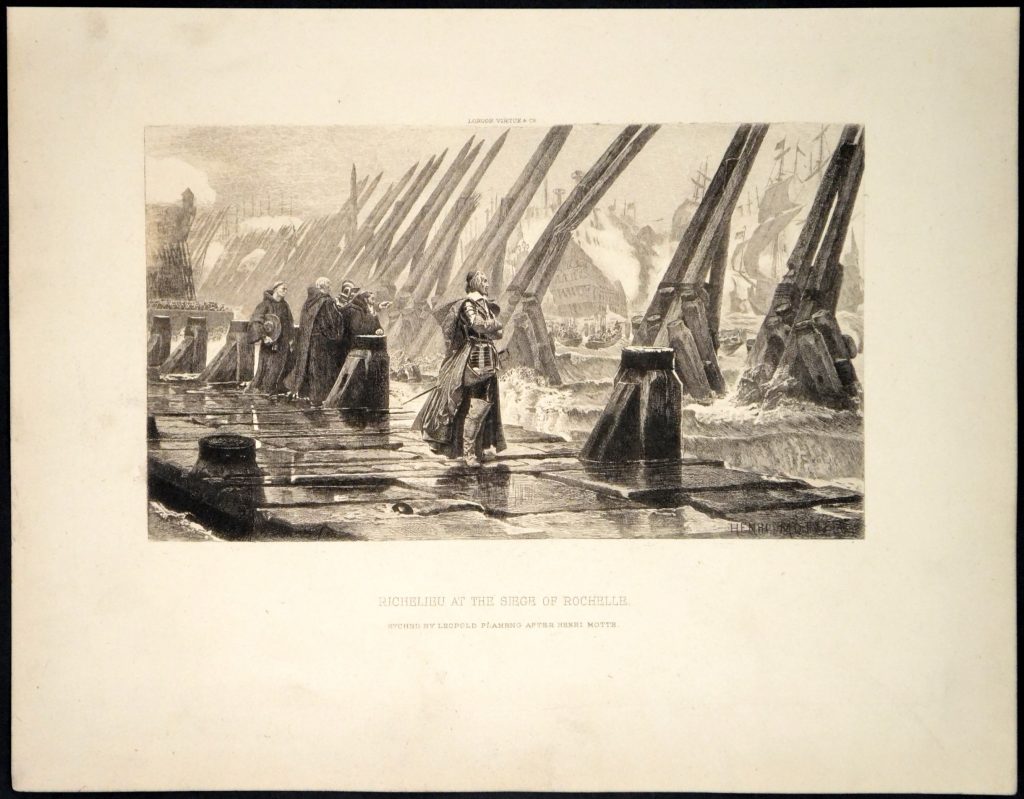 RICHELIEU AT THE SIEGE OF ROCHELLE | Rare Film Posters