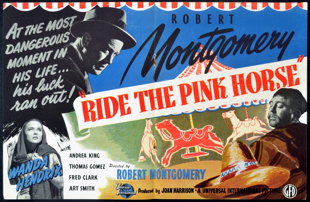 RIDE THE PINK HORSE | Rare Film Posters