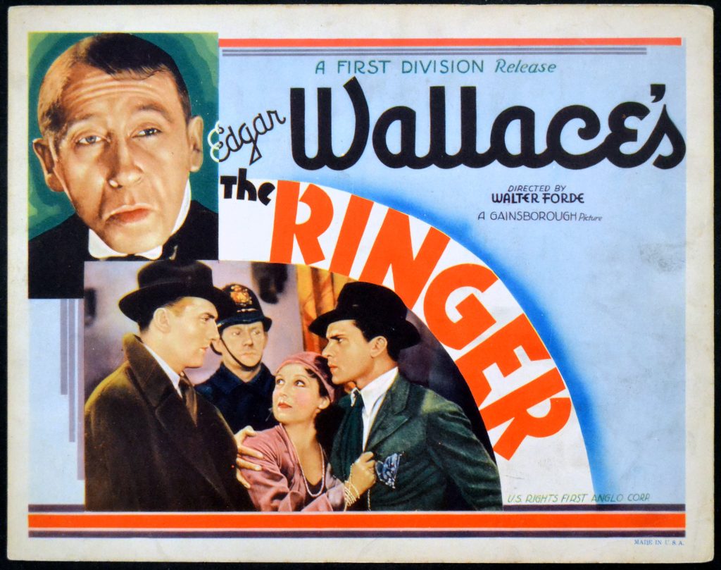 RINGER (1931) | Rare Film Posters