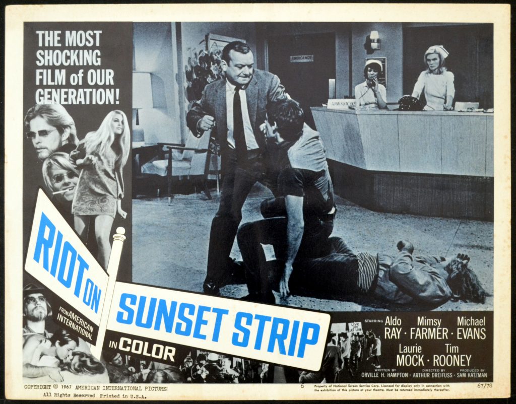 RIOT ON SUNSET STRIP | Rare Film Posters